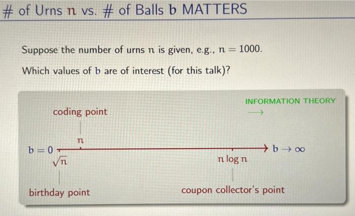 Solved Write a program to simulate throwing balls into urns, | Chegg.com