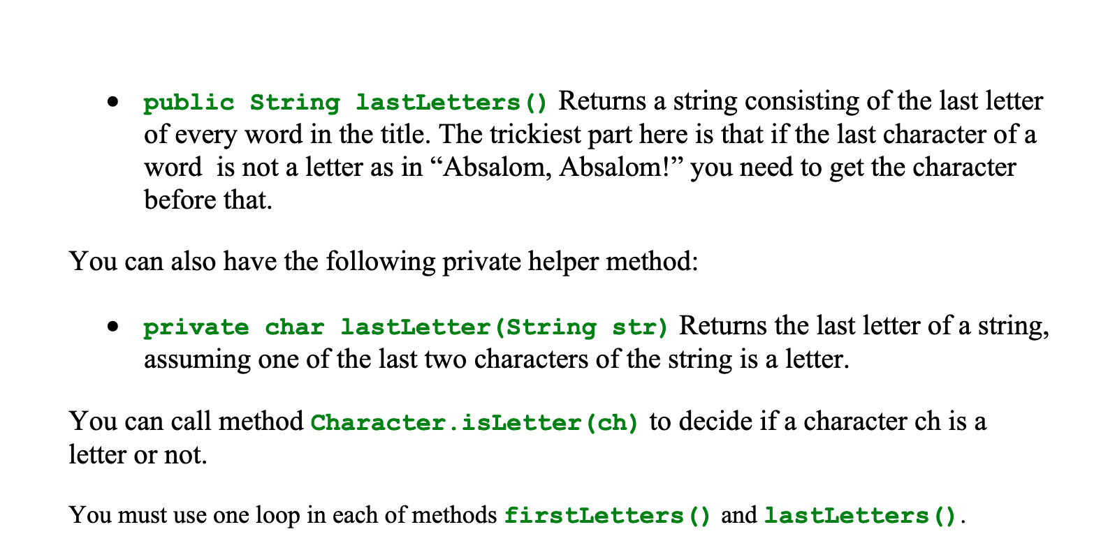 Solved Create a BlueJ project with two classes, BookTitle | Chegg.com