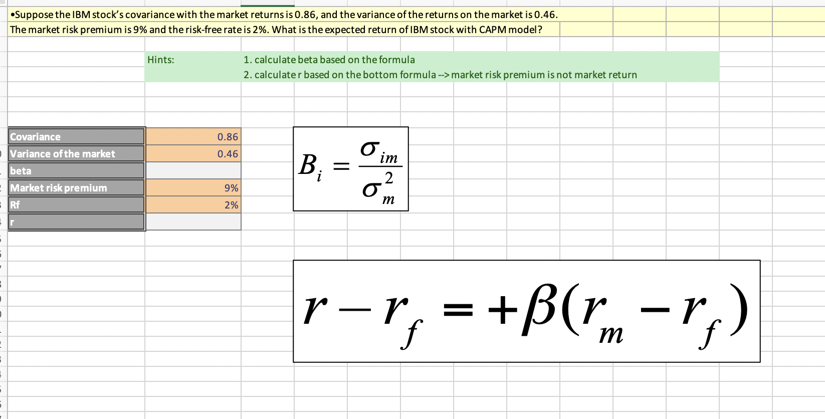 Solved - Suppose the IBM stock's covariance with the market | Chegg.com