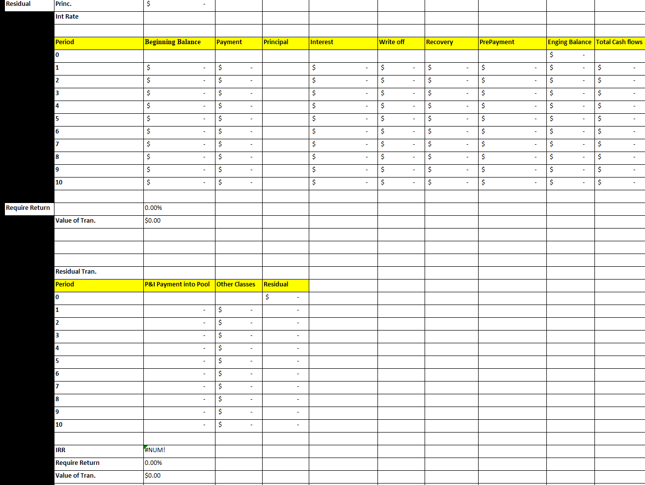 Solved Please display answer in the provided excel set up | Chegg.com