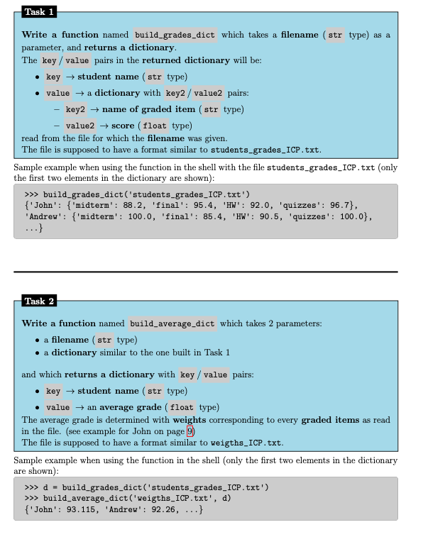 Solved ICP graded items for every student have been stored | Chegg.com
