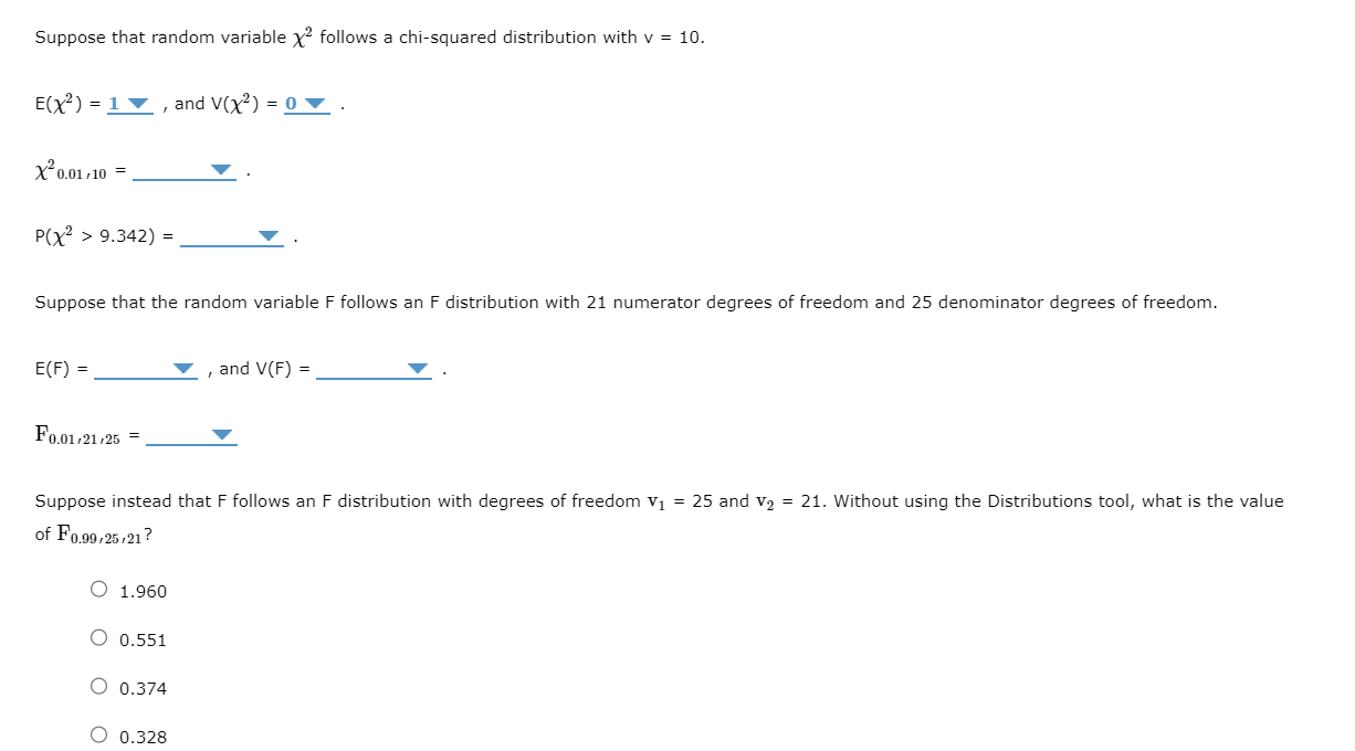 Solved Suppose that random variable χ2 follows a chi-squared | Chegg.com