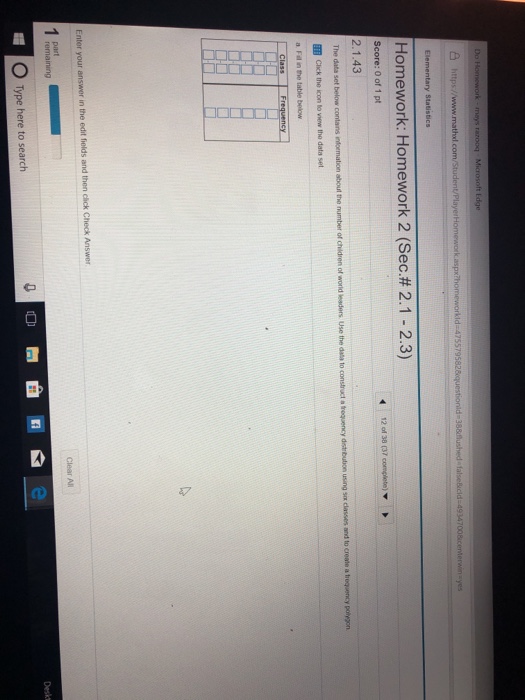 yes Homework: Homework 2 (Sec.# 21-23) 2.1.43 Clear | Chegg.com