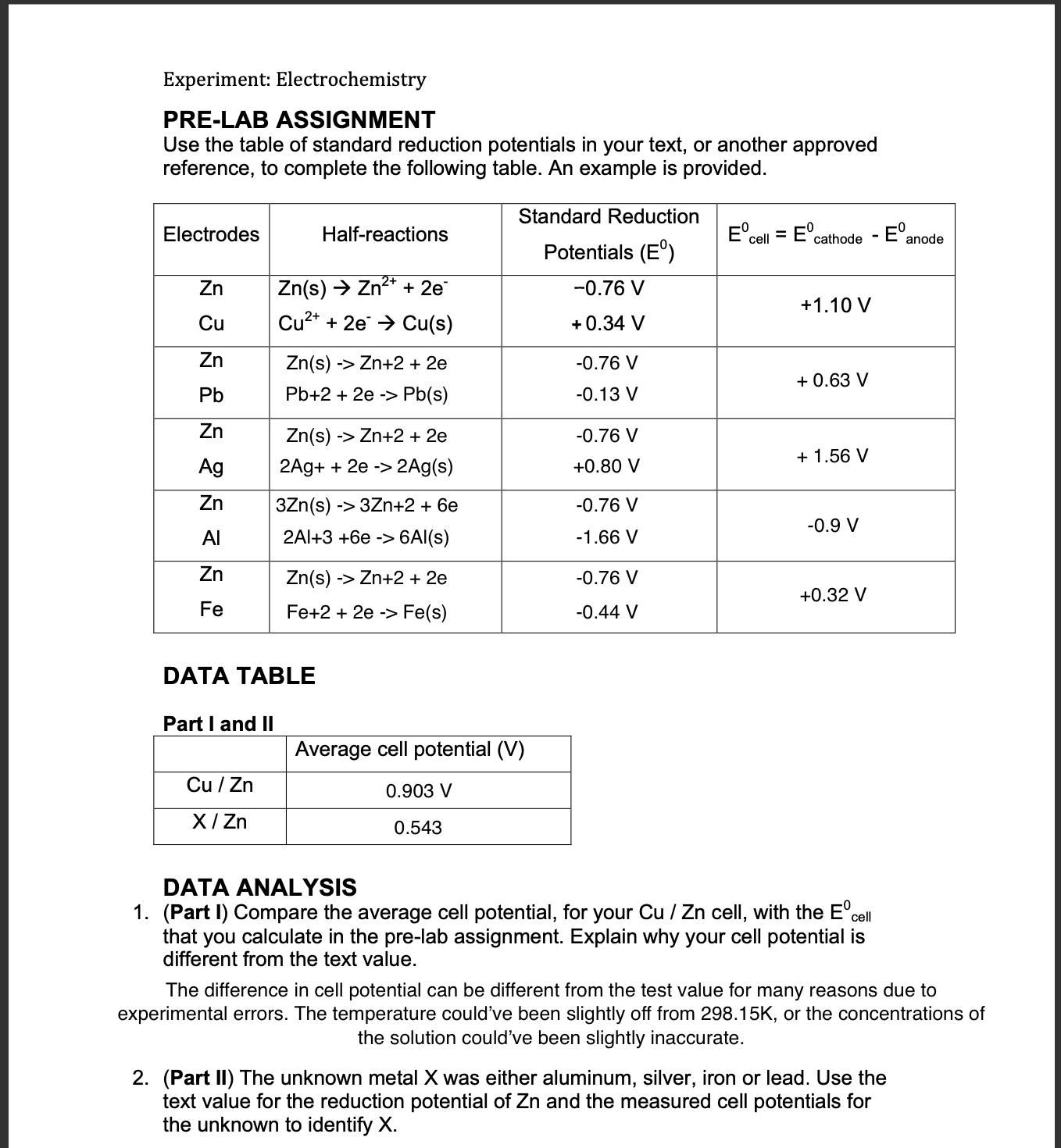 Solved Can someone please show me how to complete part 2 | Chegg.com