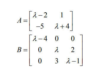 Solved 2-2 1 A= -5 2+4 2-4 0 0 B= 0 2 2 0 3 2-1 | Chegg.com