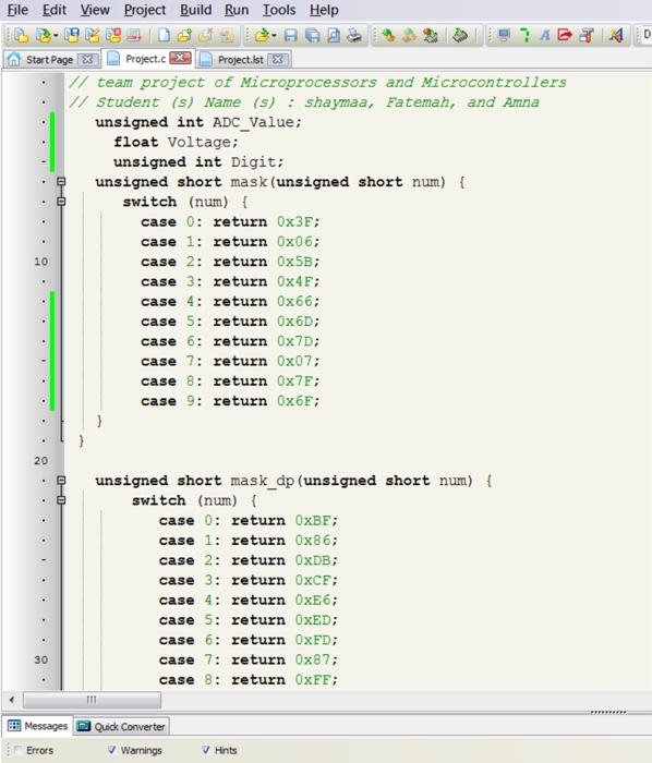 Solved Eile Edit View Project Build Run Iools Help N Start 