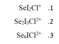 Solved The following are selenium-iodine cations: (a) Which | Chegg.com