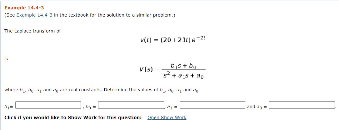 Solved Example 14.4-2 (See Example 14.4-2 in the textbook | Chegg.com