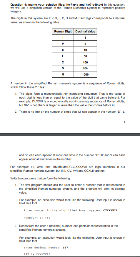 Solved Note: Do not use any language construct not taught in | Chegg.com