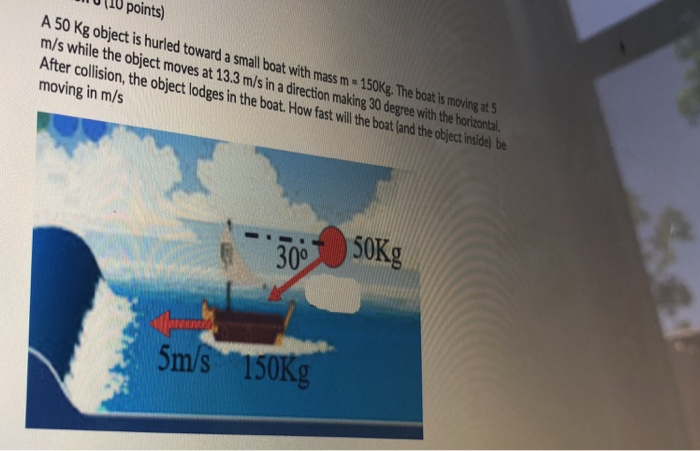 Solved A sudden gust of wind exerts a force of 20N for 1.2s | Chegg.com