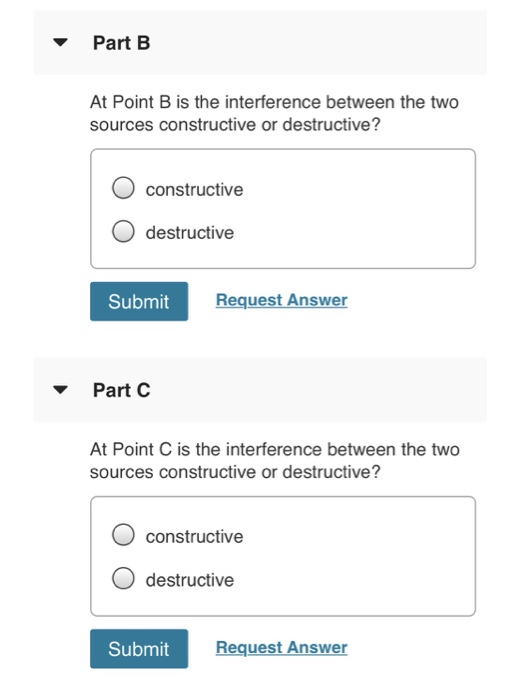Solved Constructive and Destructive Interference Conceptual | Chegg.com