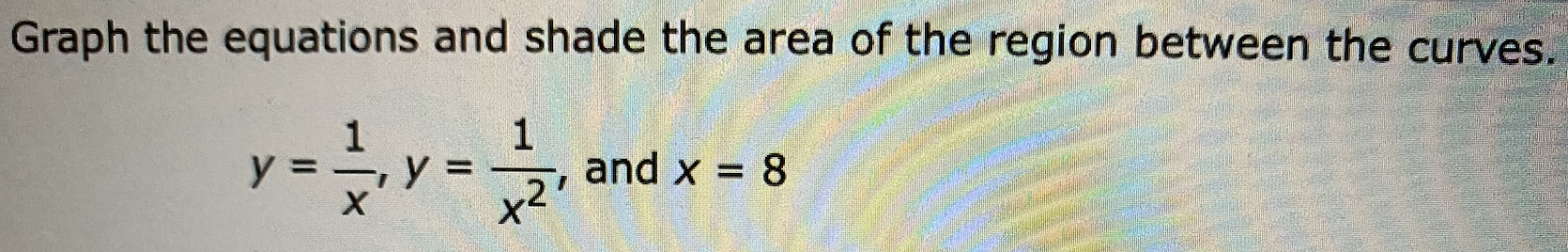 Solved Graph the equations and shade the area of the region | Chegg.com