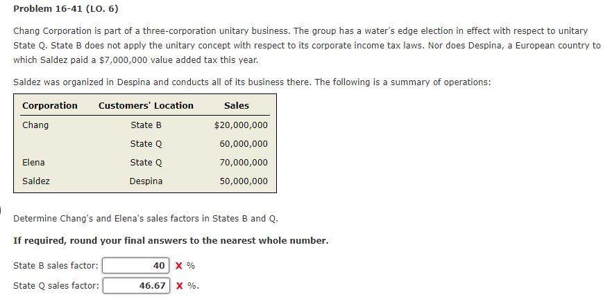 Solved Chang Corporation is part of a three-corporation | Chegg.com