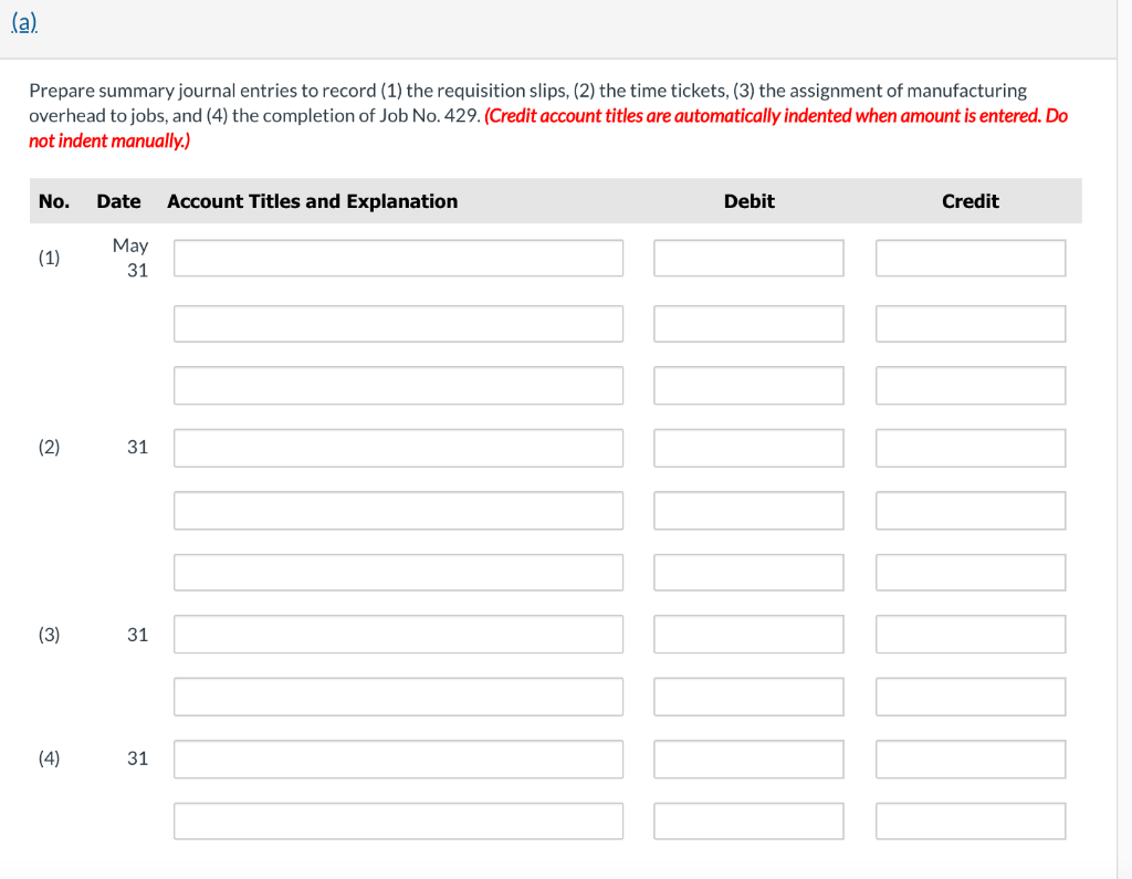 Solved (a). Prepare summary journal entries to record (1) | Chegg.com
