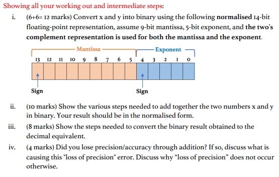 Solved Showing all your working out and intermediate steps: | Chegg.com