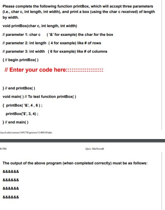 Solved Hello, please answer this in a C++ program. Please | Chegg.com