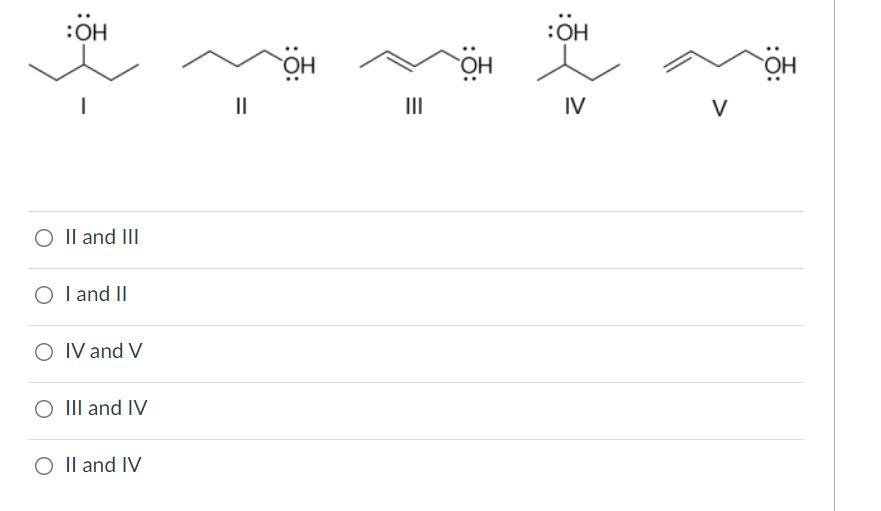 Solved Identify bond-line structures for constitutional | Chegg.com