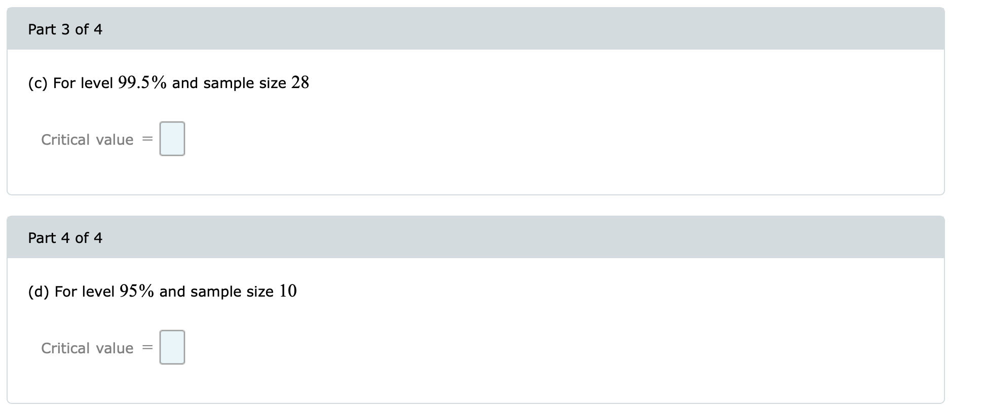 Solved Question 1 of 22 (1 point) 7.2 Section Exercise 11, | Chegg.com