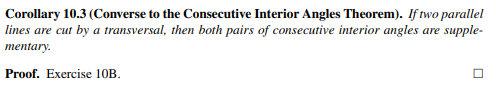 Solved Corollary 10.3 (Converse to the Consecutive Interior | Chegg.com