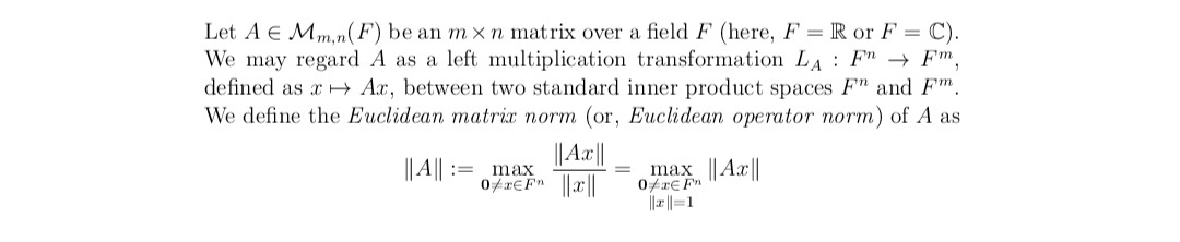 Solved Let A∈Mm,n(F) be an m×n matrix over a field F (here, | Chegg.com