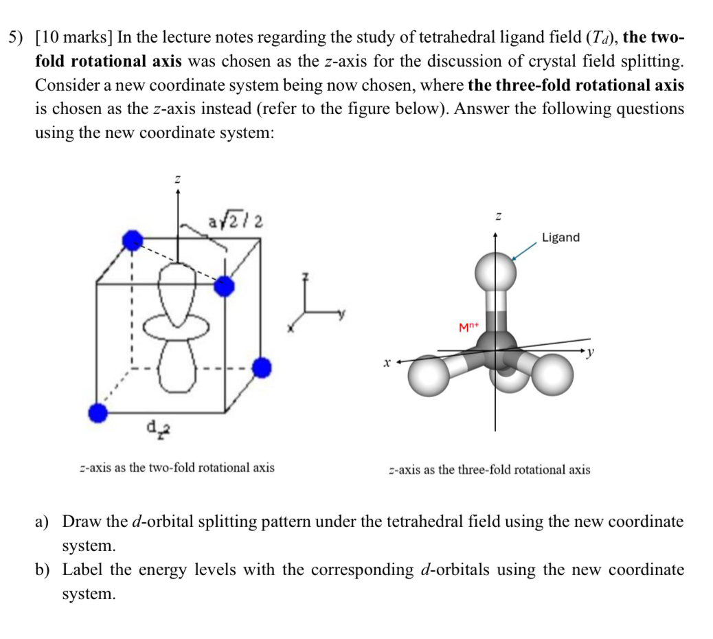 Solved 5) [10 ﻿marks] ﻿In the lecture notes regarding the | Chegg.com