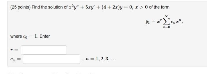 Solved Find the solution of | Chegg.com