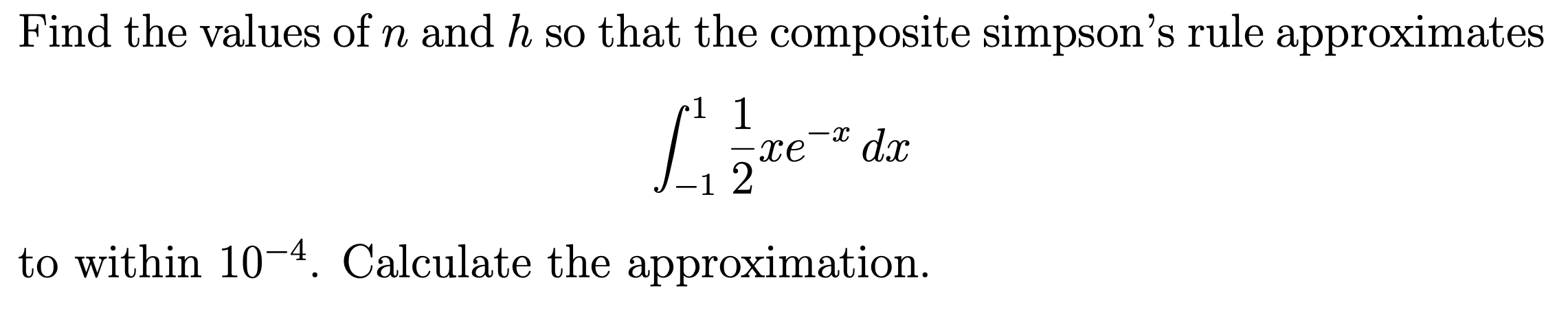 Solved Find the values of n and h so that the composite | Chegg.com