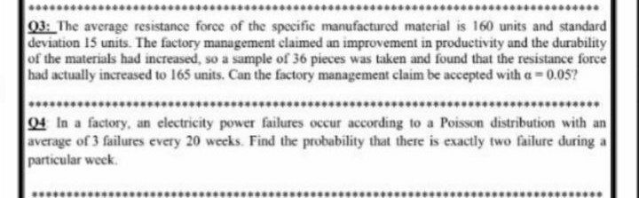 Solved 03: _The average resistance force of the specific | Chegg.com
