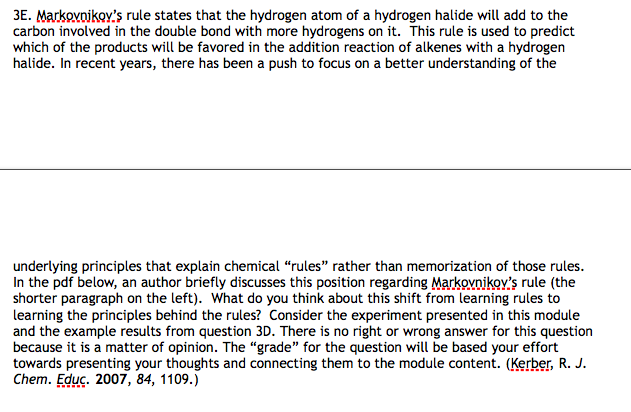 Part III - Application questions 3A. During the | Chegg.com