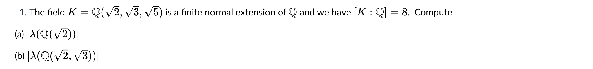 Solved 46.4 Theorem Let K be a normal extension of a field F | Chegg.com