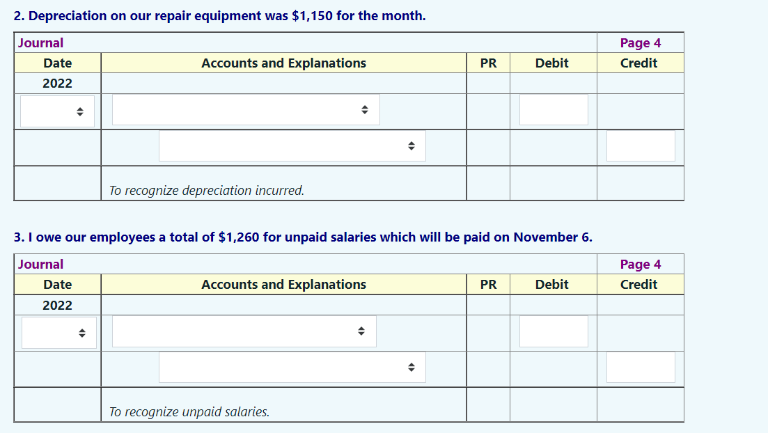 Solved 4. On October 15 , Kirsten Delaney paid us $3,000 in | Chegg.com
