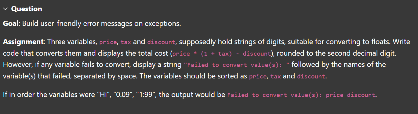 Solved please give the python codeQuestionGoal: Build | Chegg.com