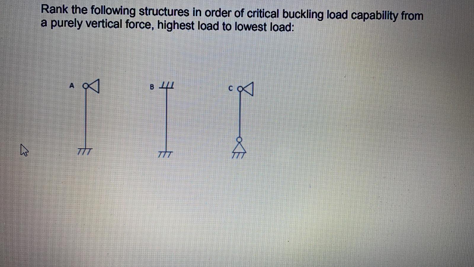 Solved Rank the following structures in order of critical | Chegg.com