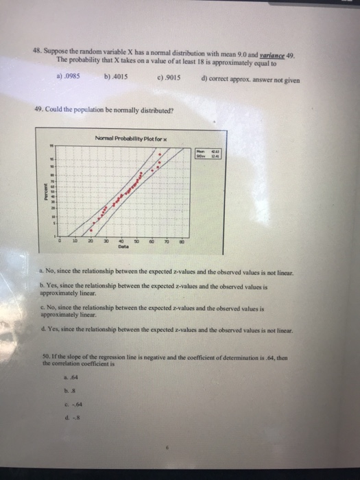 Solved 46. A manufacturer of cellular phones has decided | Chegg.com