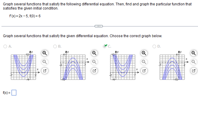 Solved Graph several functions that satisfy the following | Chegg.com
