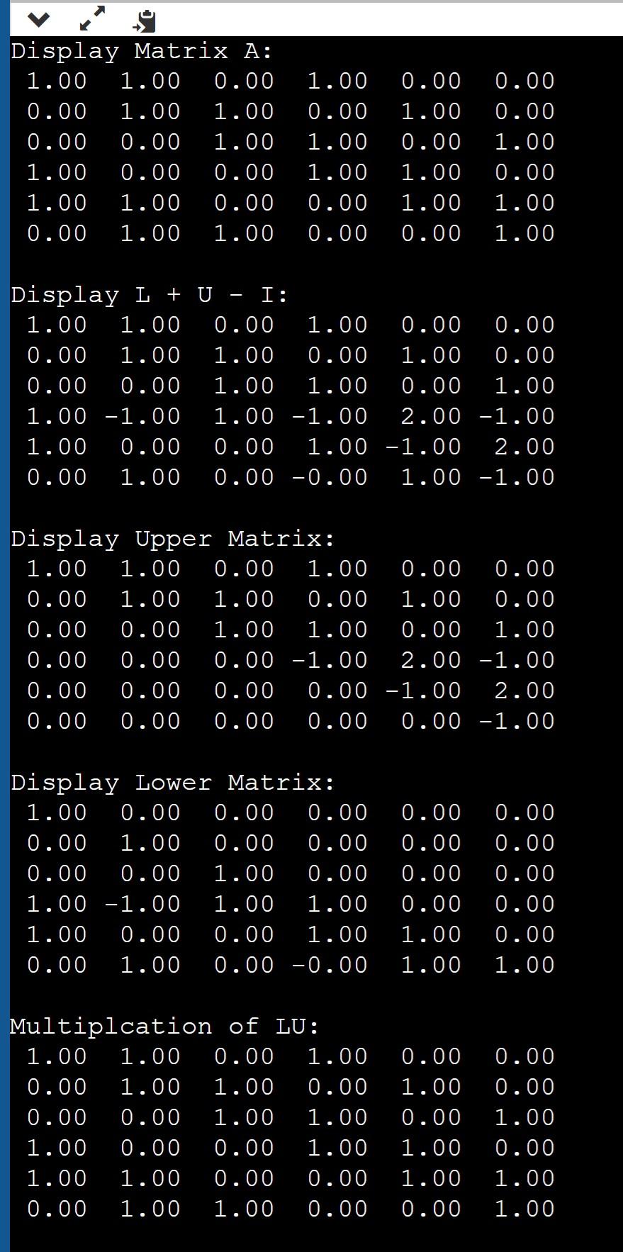 Solved Complete the code in C. I provided the correct output | Chegg.com