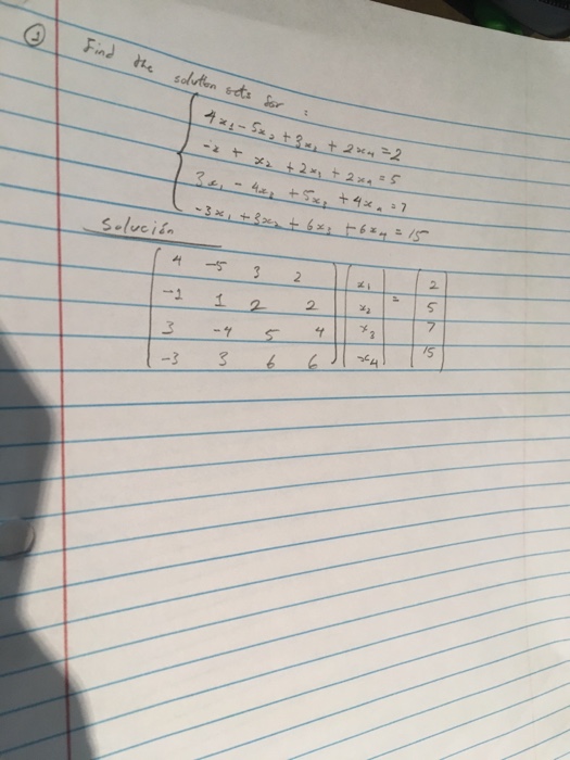 Solved Linear Algebra Problem 1 Find rref and | Chegg.com