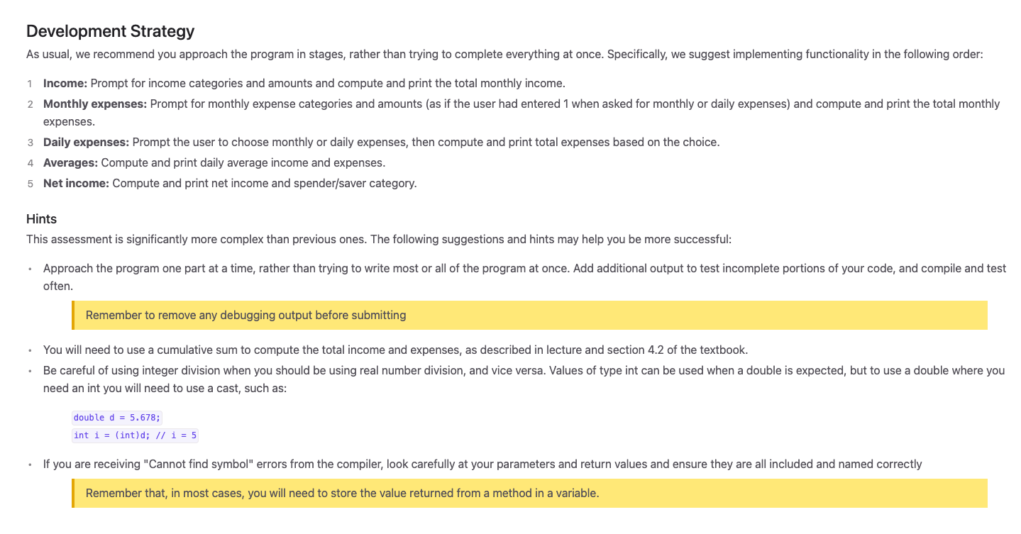 Solved This assignment will assess your mastery of the | Chegg.com