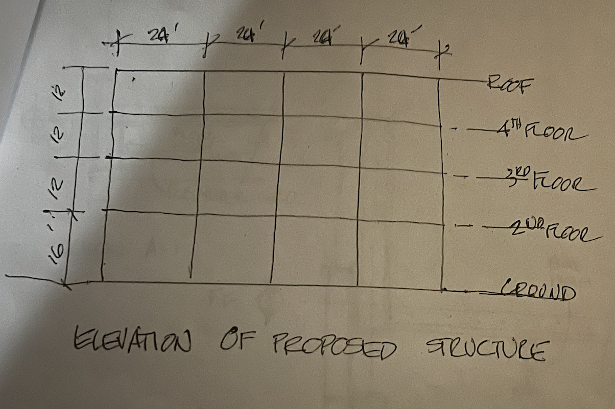 Solved ELEATION OF PROPOSED TRUCTULE | Chegg.com