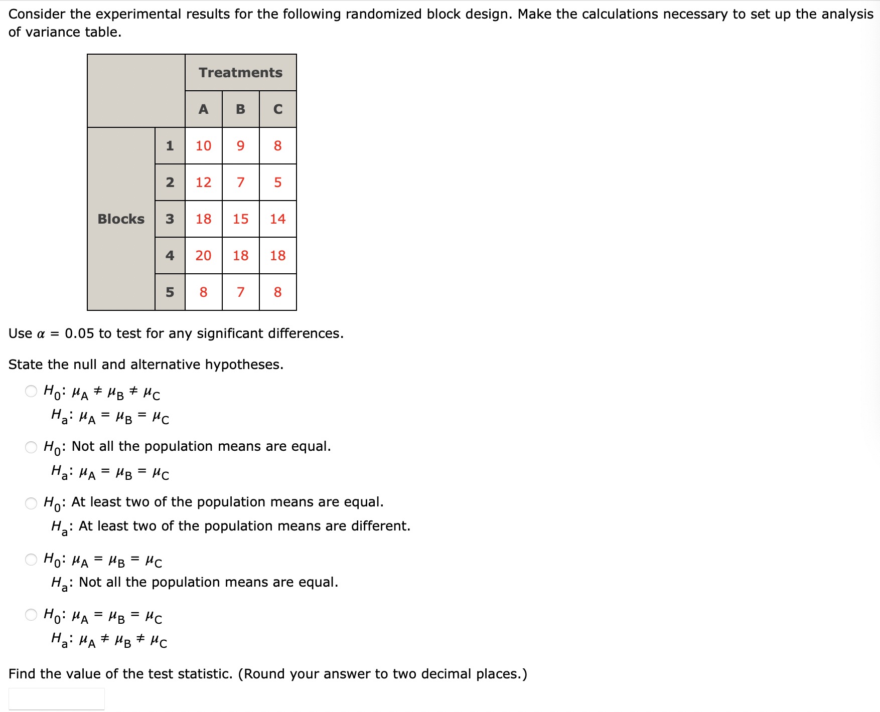 Solved Consider the experimental results for the following | Chegg.com