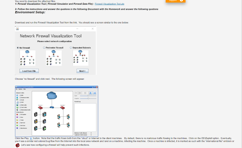 Solved Support You need to download the attached files 1- | Chegg.com