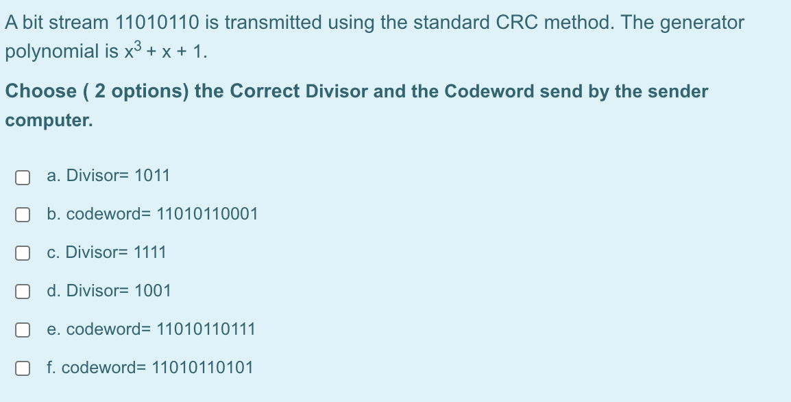 Solved A bit stream 11010110 is transmitted using the | Chegg.com