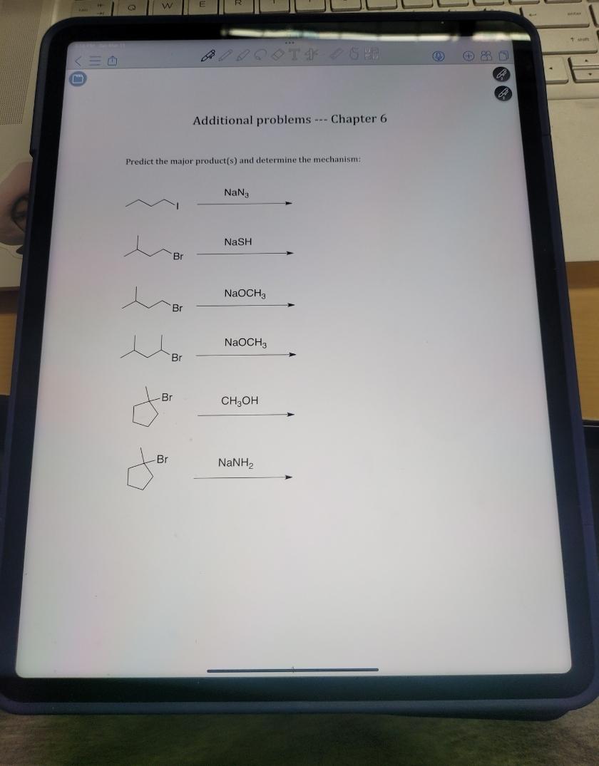 Solved Additional problems ... Chapter 6 Predict the major | Chegg.com