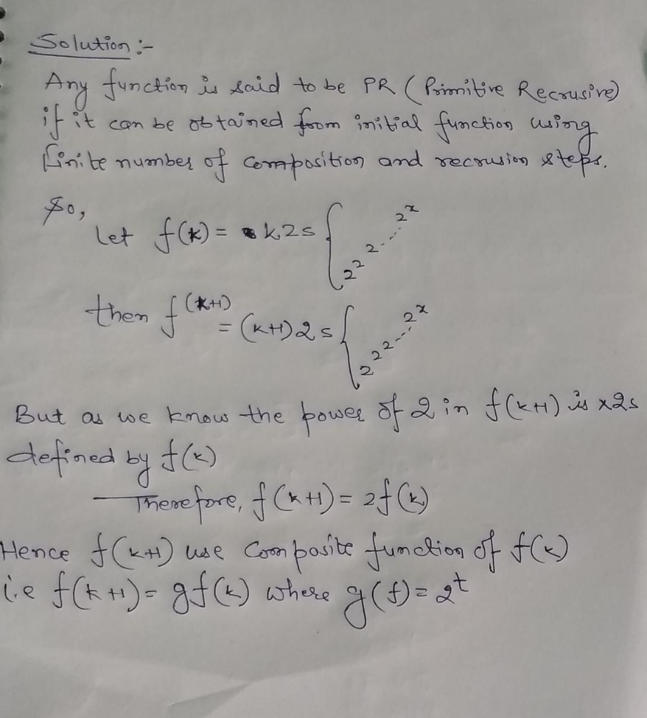 Solved Answer Question 6 Only! Please. Show/prove that the | Chegg.com