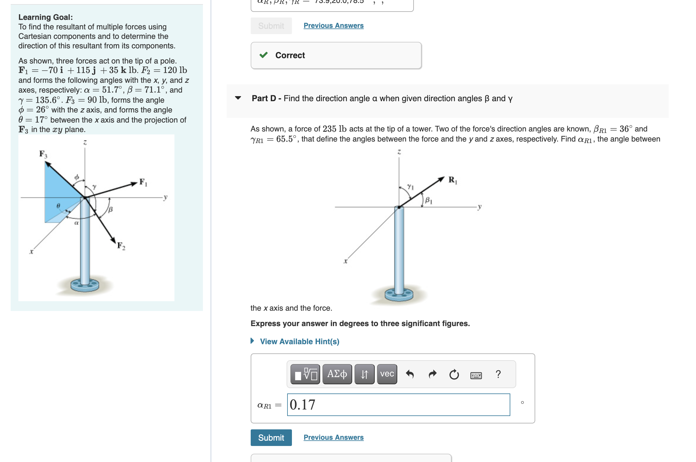Solved Learning Goal: To find the resultant of multiple | Chegg.com