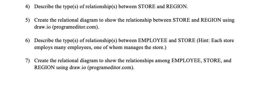 Solved Question 2 Table name: EMPLOYEE EMP CODE EMP_LNAME | Chegg.com