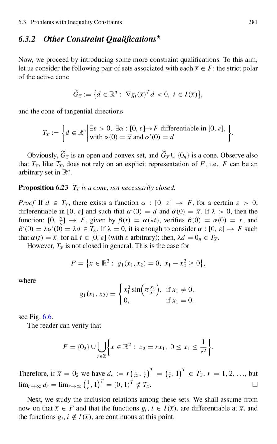 Solved 6.3 Problems with Inequality Constraints 281 6.3.2 | Chegg.com ...
