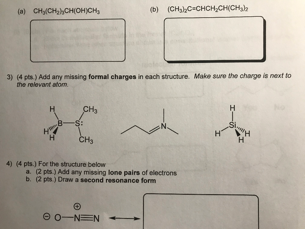 Solved (a) CH3(CH2)2CH(OH)CH3 (b) (CH3)2C=CHCH2CH(CH3)2 3) | Chegg.com