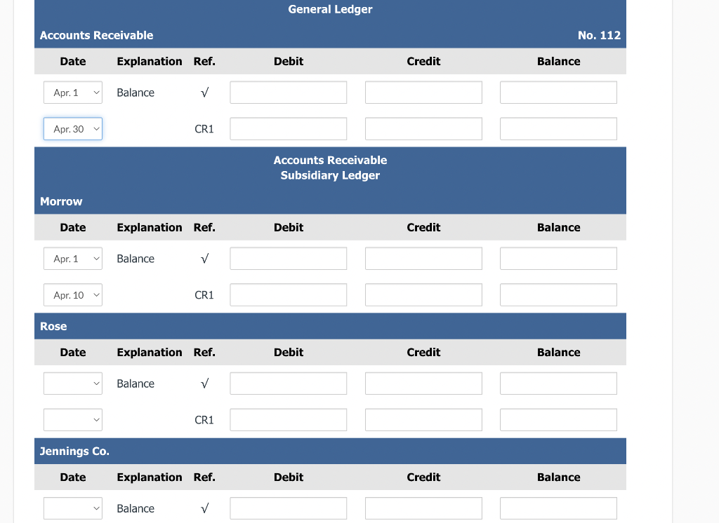 Solved Cullumber Company's chart of accounts includes the | Chegg.com