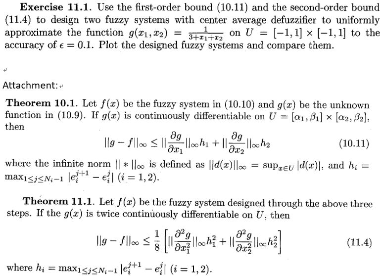 Exercise 11.1. Use the first-order bound (10.11) and | Chegg.com
